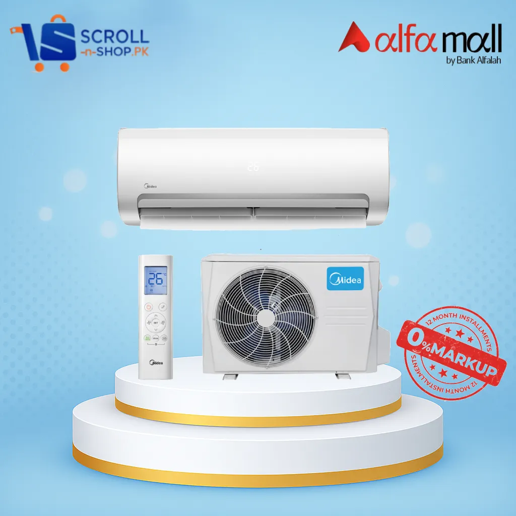 Midea - Air Conditioner 1.5 Ton Non-Inverter Cool Only - MSA-18CRN - (SNS_140)