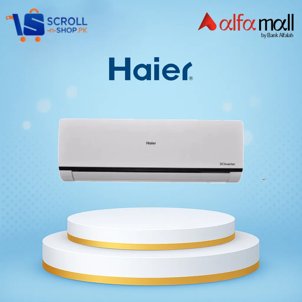 Haier - Air Conditioner 1.0 Ton DC Triple Inverter Heat and Cool 13HFC ...