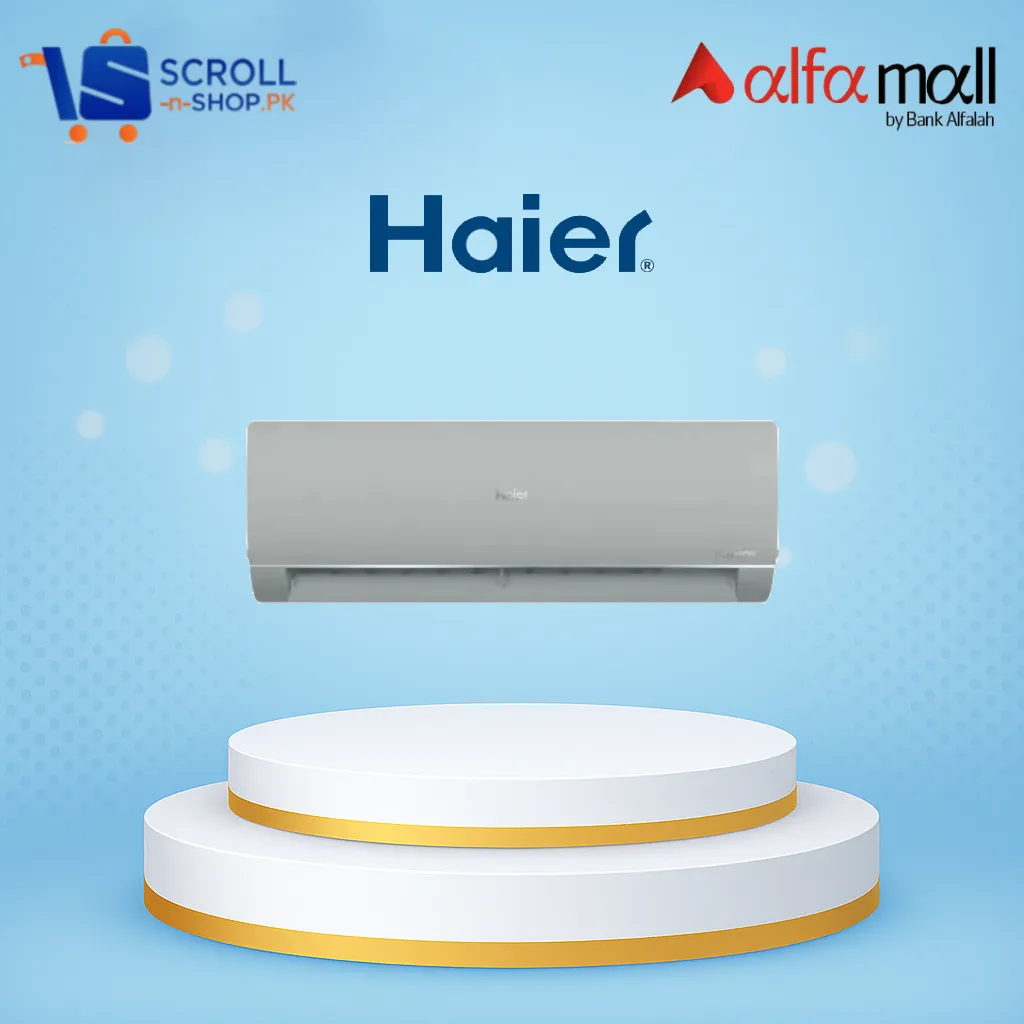Haier - Air Conditioner 1.5 Ton T3 Inverter Heat and Cool Grey Color ...