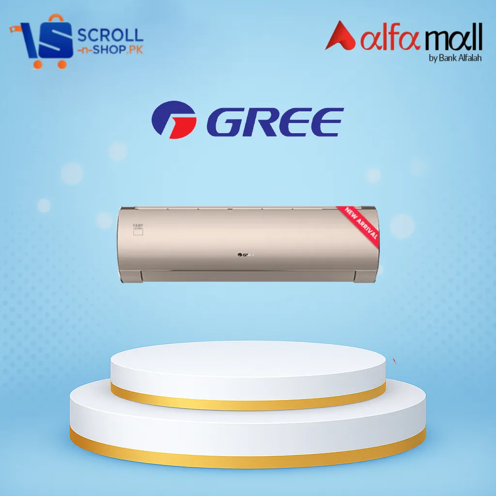 Gree - Air Conditioner 2.0 Ton Inverter Heat & Cool Fairy Series GS-24FITH6C (SNS_160)