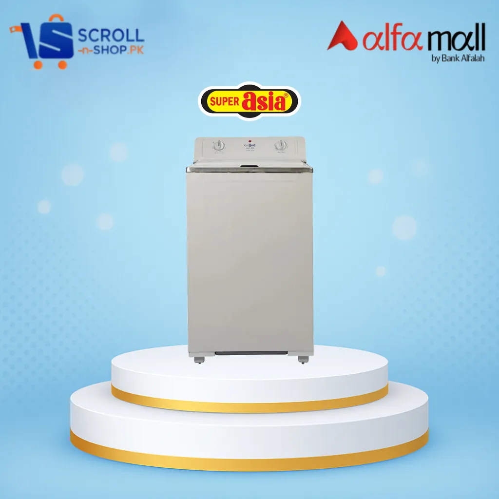 Super Asia - Washing Machine Wash Thrill Top Load Single Tub 7KG - SAP ...