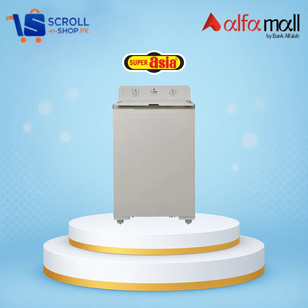 Super Asia - Washing Machine Super Wash Top Load Single Tub 10KG - SAP ...