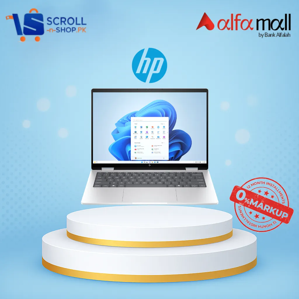 HP - Laptop Envy x360 14 Inch AMD Ryzen 5 8640HS 16GB DDR5 512GB SSD Touchscreen - 14-FA0091AU ...