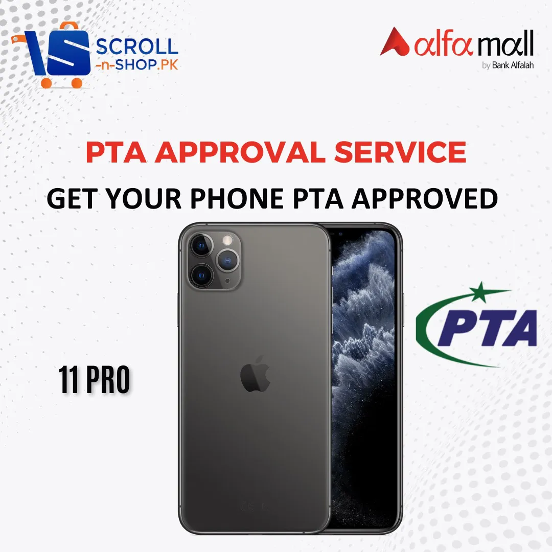 PTA Official Approval Service - IPHONE 11 PRO (SNS)