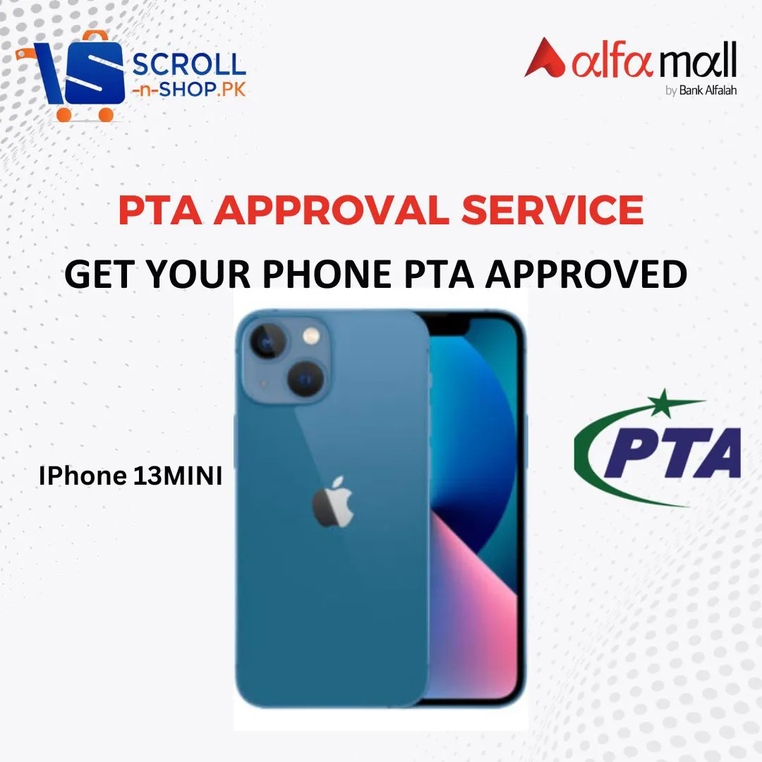 PTA Official Approval Service - IPHONE 13 MINI (SNS_413)