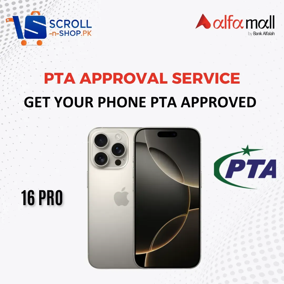 PTA Official Approval Service - IPHONE 16 PRO (SNS_503)