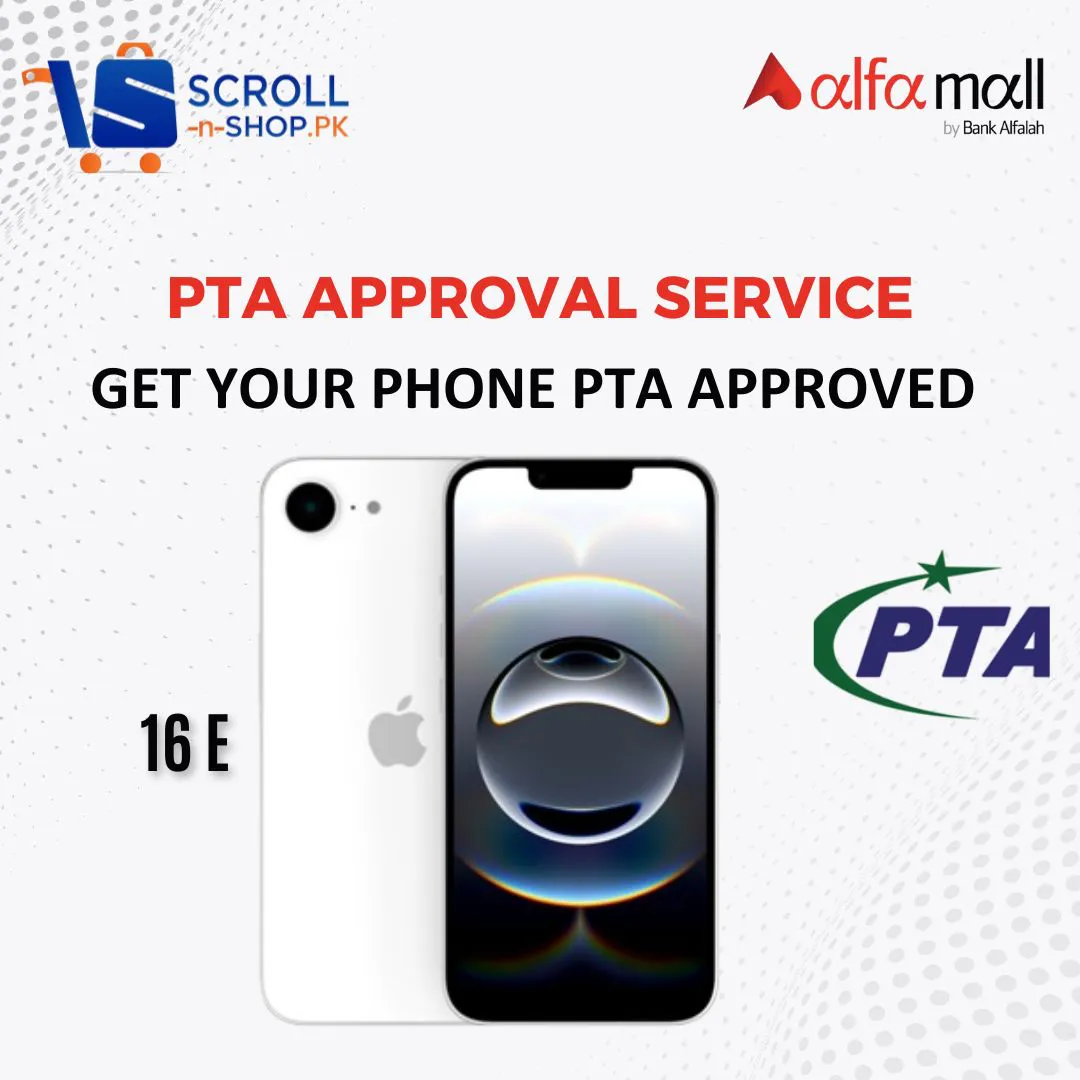 PTA Official Approval Service - IPHONE 16E (SNS_751)