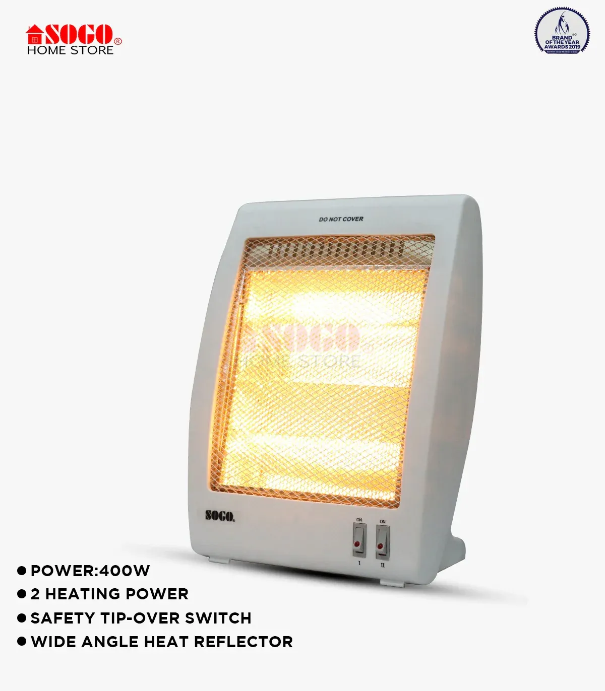 Sogo Quartz Heater (JPN-95) | AlfaMall