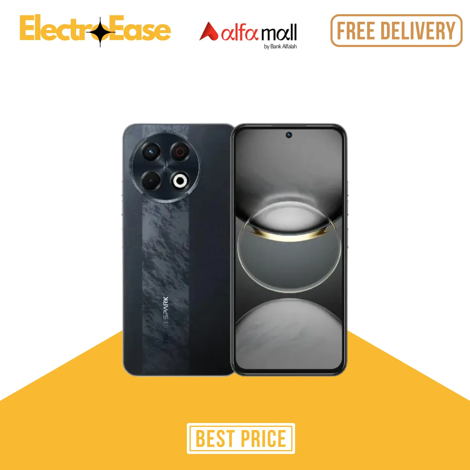 TECNO SPARK 30 PRO 128GB - 8GB RAM AT BEST PRICE IN PAKISTAN WITH EXPRESS SHIPPING AT YOUR DOORSTEP