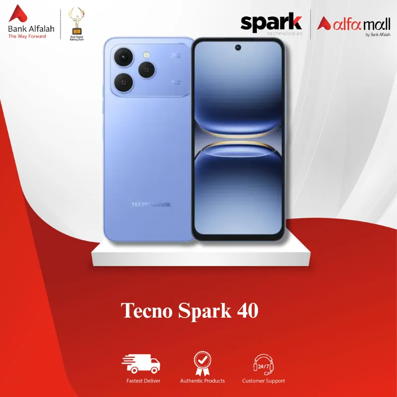 Tecno Spark 40 PTA Approved | 6GB RAM 128GB Storage | Best Price in Pakistan 2025 | EMI ...