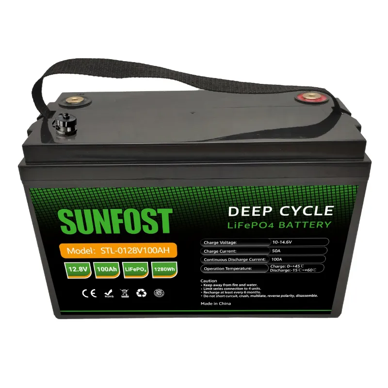 SunFost Lithium Battery 12.8V 100Ah | AlfaMall