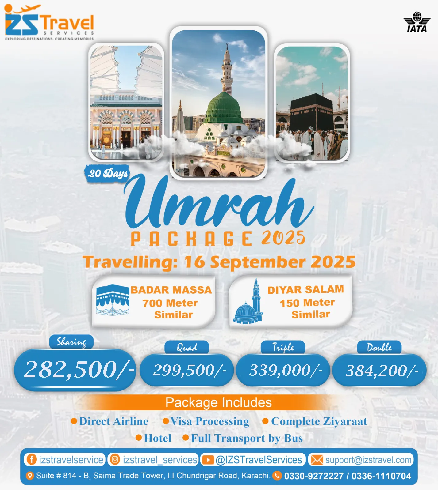 20 Days Umrah Package | AlfaMall