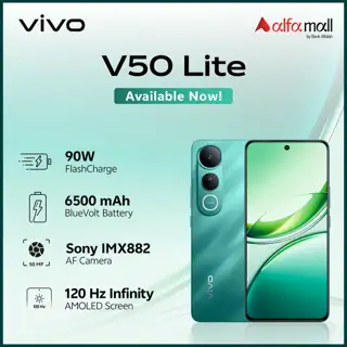 Vivo V50 Lite 4G - 8GB - 256 GB | by Vivo Official | AlfaMall