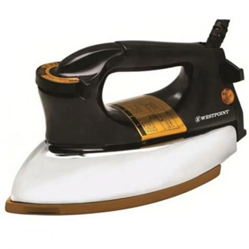 Westpoint Dry Iron WF-90B with Non-Stick Gold Coating | Smooth Ironing