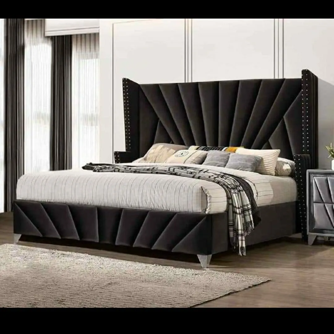 Unique high back bed | AlfaMall
