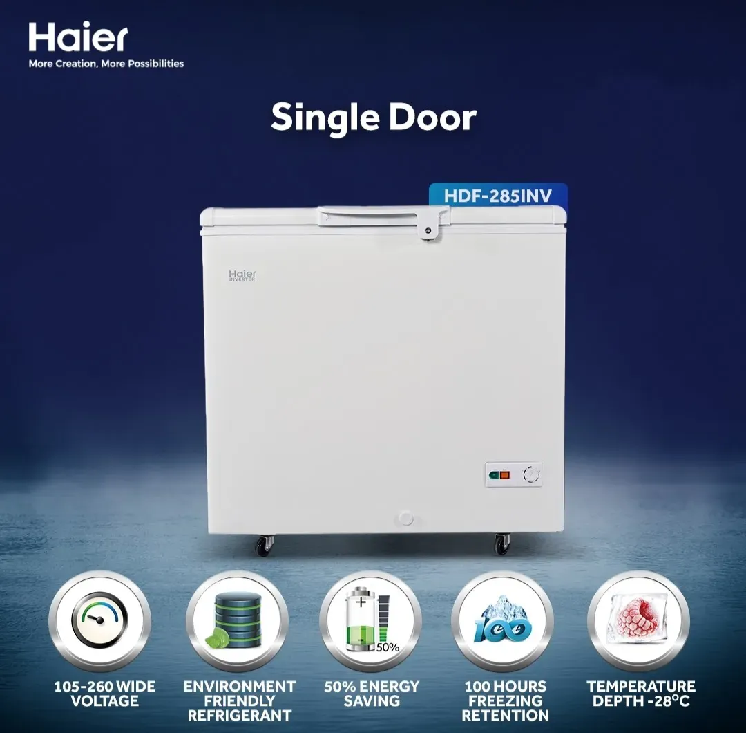 Haier HDF-285INV Inverter Single Door Chest Freezer 10 Cu Ft - QC ...