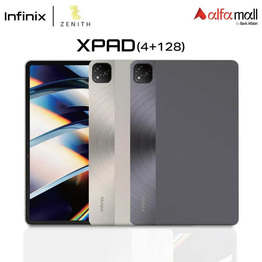 Infinix XPAD Tablet 4G 4GB+128GB PTA Approved Official Warranty By ...
