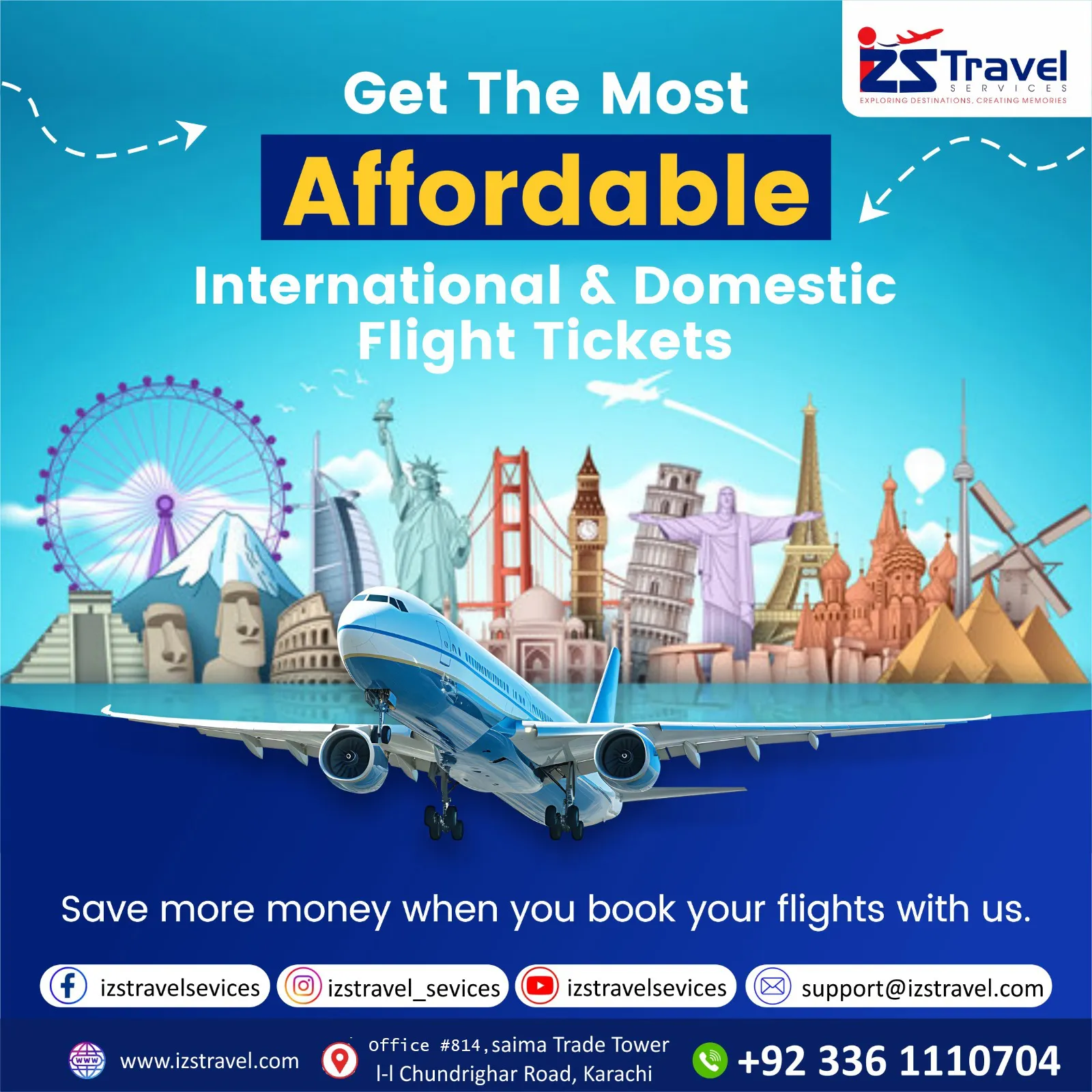 International Ticket From Karachi To Baku | AlfaMall
