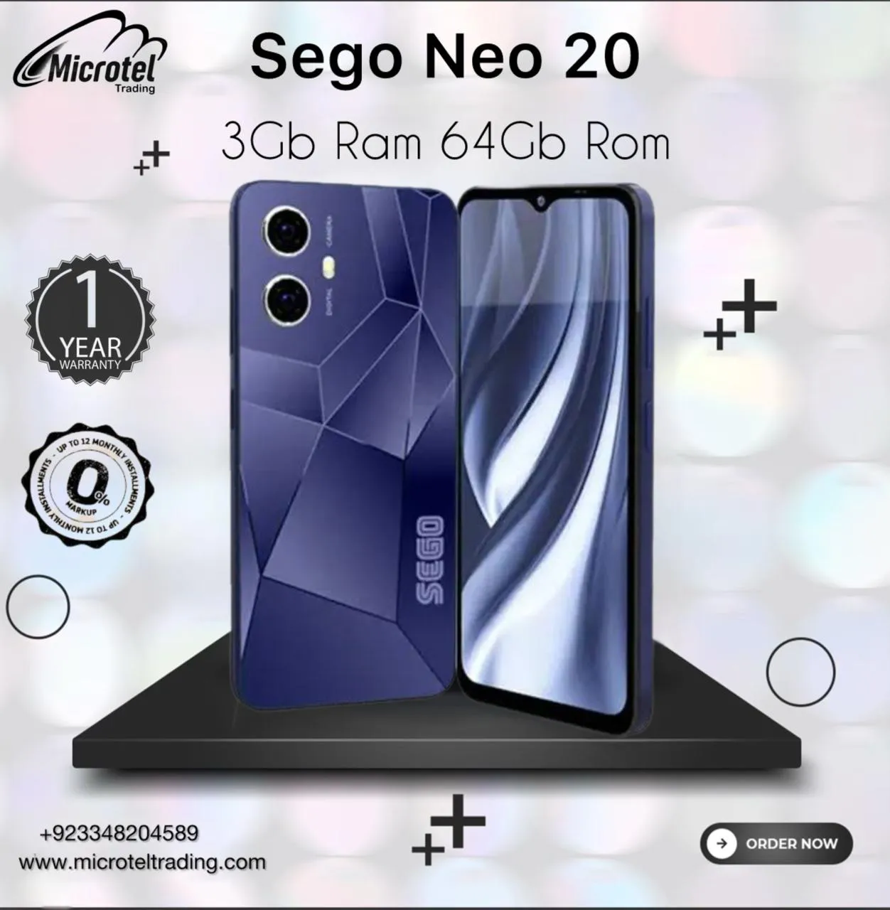 Sego Neo 20 3GB 64GB Official Pta Approved 1Year Official Warranty_On ...