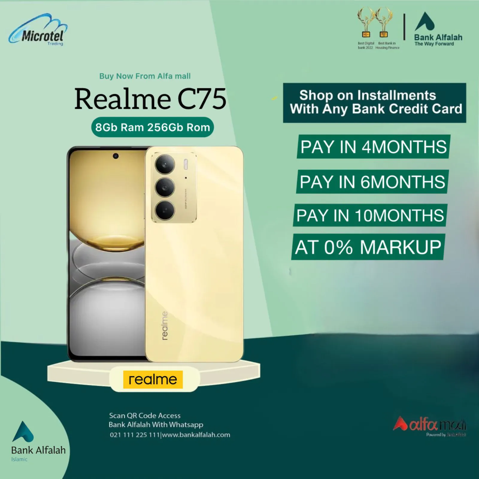 REALME C75 8GB 256GB Official Pta Aproved 1Year Official Warranty_On All Credit Card Installment ...