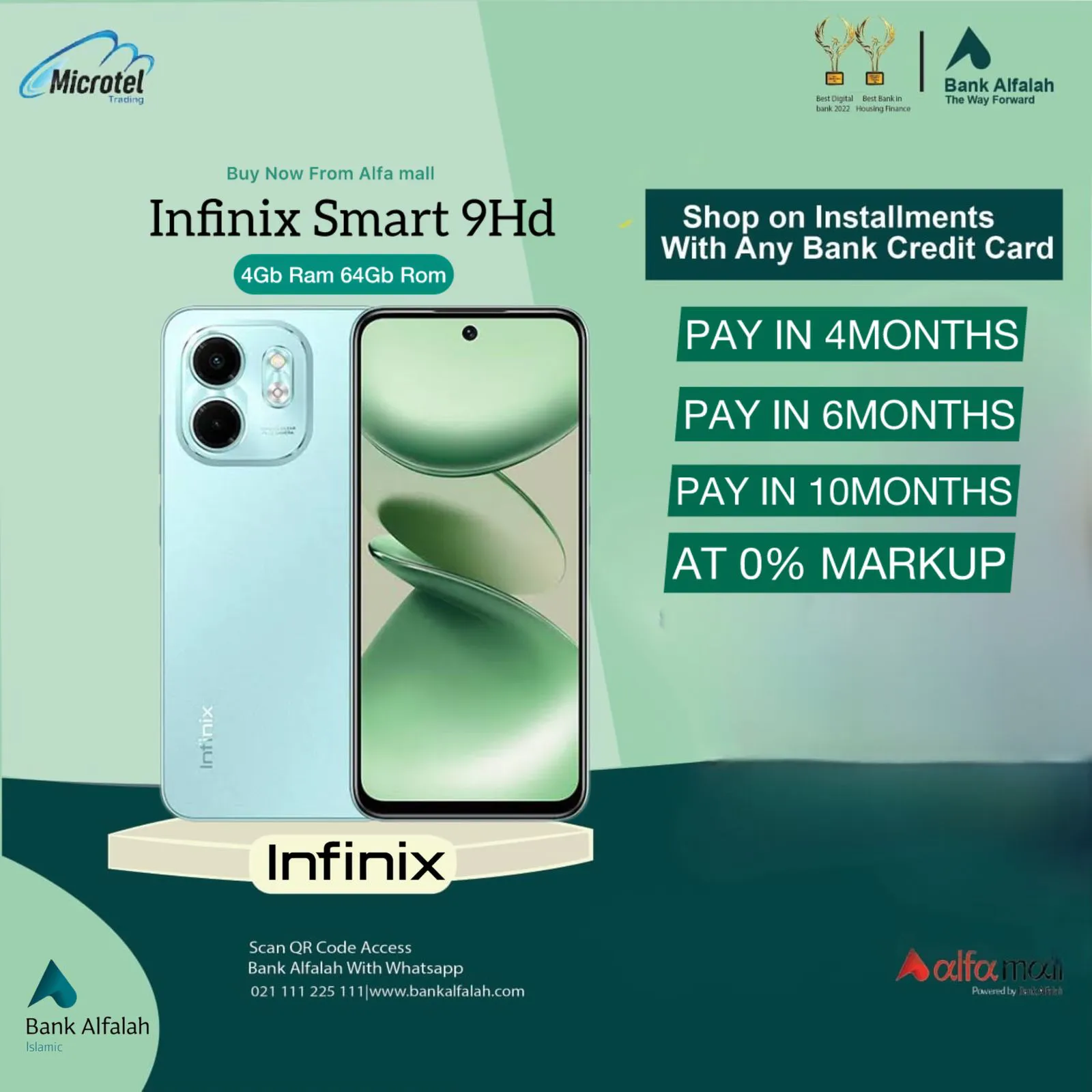 Infinix SMART 9HD 4GB 64GB Official Pta Approved With 1Year Official ...