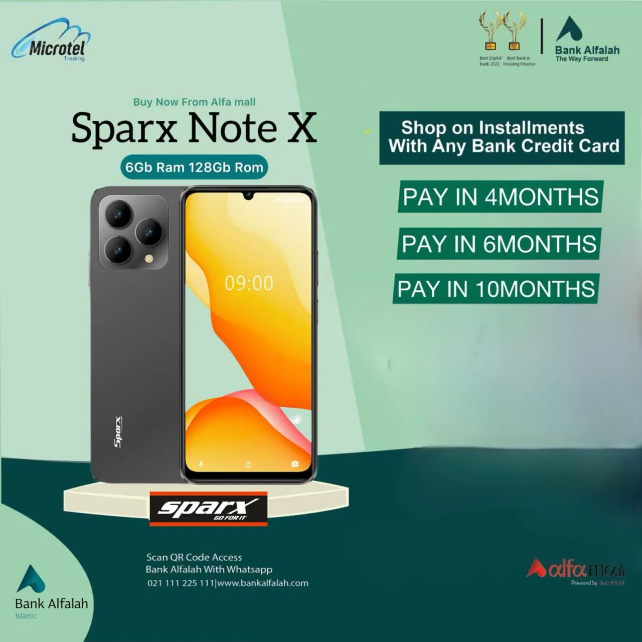 Sparx Note X 6GB 128GB Official Pta Aproved 1Year Official Warranty_On ...