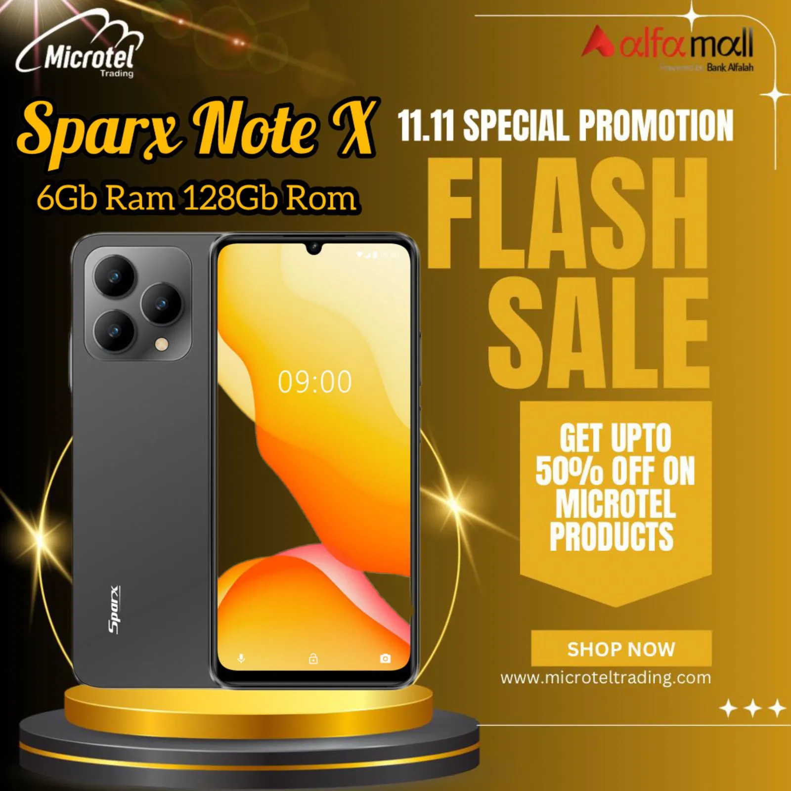 Sparx NOTE X 6GB 128GB Official Pta Aproved 1Year Official Warranty_On ...