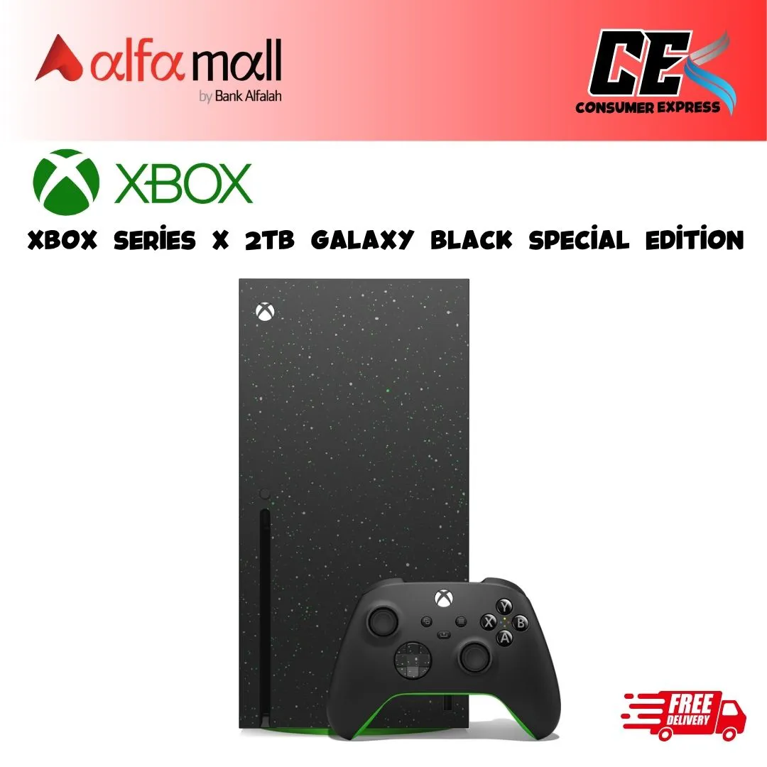 Xbox Series X 2TB Galaxy Black Special Edition - Installment