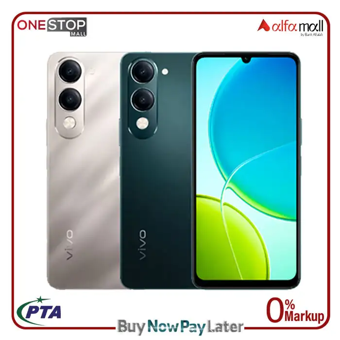 Vivo Y04 - PTA Approved - 4GB Ram - 128GB Rom - On Installments | AlfaMall