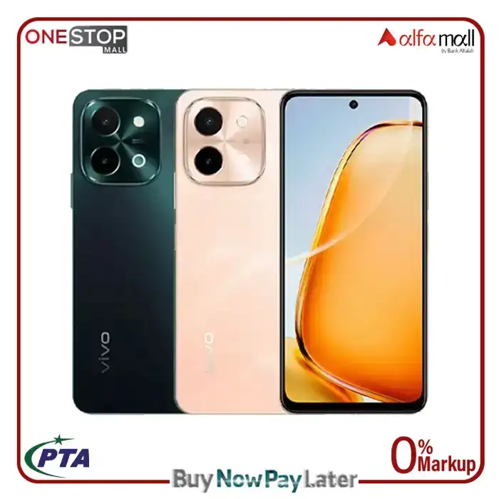Vivo Y28 - PTA Approved - 6GB Ram - 128GB Rom - On Installments | AlfaMall