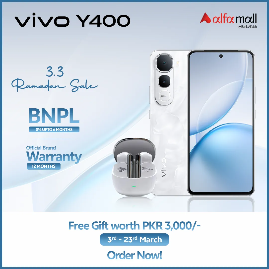 VIVO Y400 256GB - 50MP Camera - 6000mAh battery by vivo flagship store