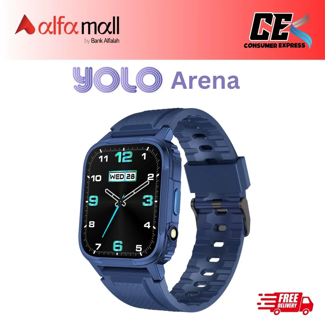 Yolo Arena Bluetooth Calling Smart Watch With 1.95 Amoled Display Built ...