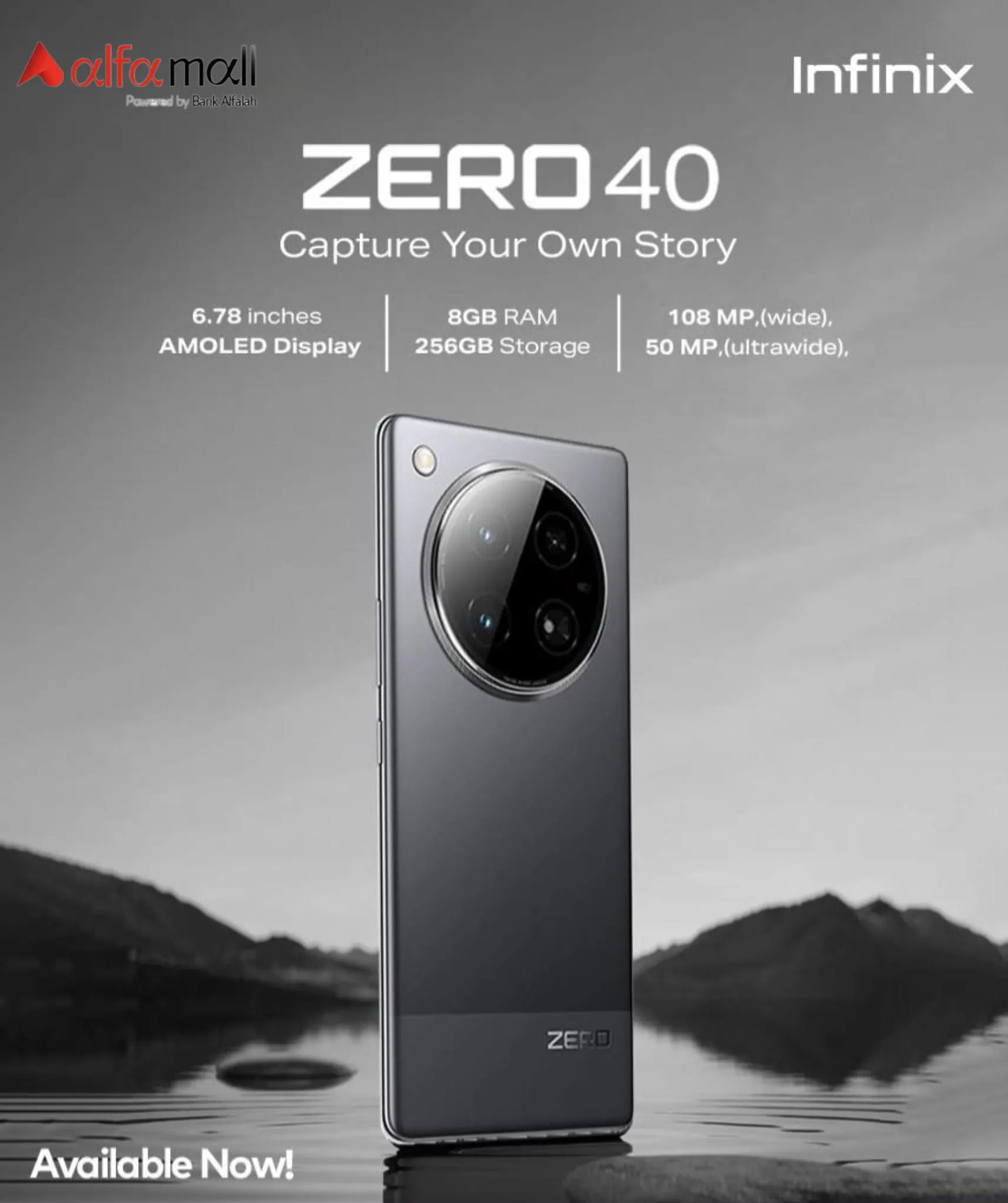 Infinix ZERO 40 8GB 256GB Official Pta Approved With 1Year Official Warranty And Get Pta ...